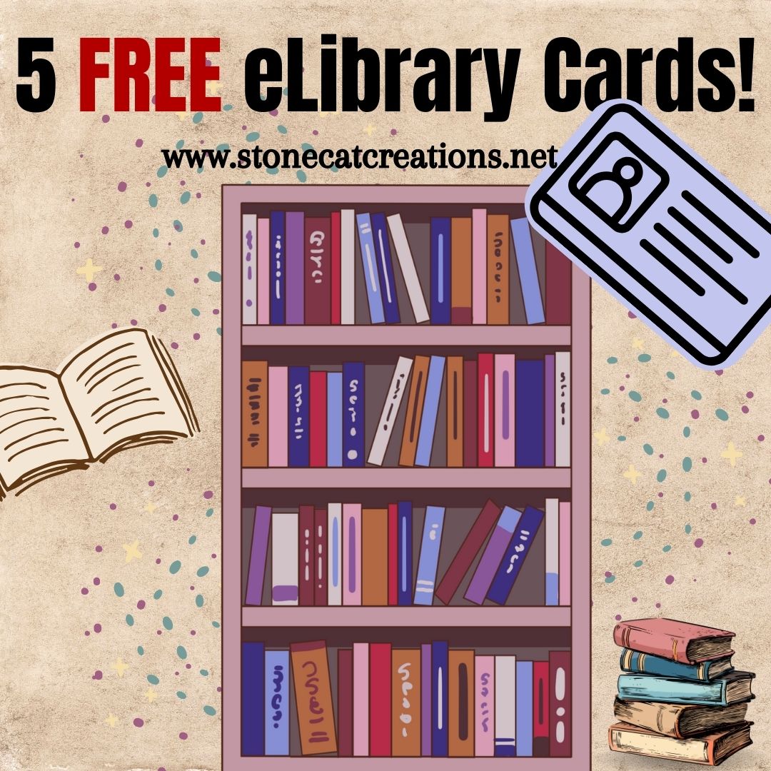 5 FREE eLibrary Cards to US Residents! – Stone Cat Creations